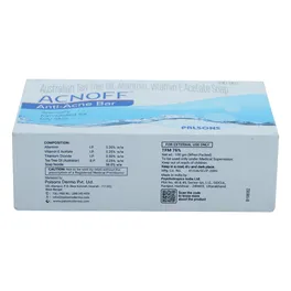 Acnoff Anti Acne Bar | Uses, Side Effects, Price | Apollo Pharmacy