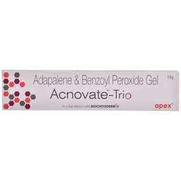 Acnovate Trio Gel | Uses, Side Effects, Price | Apollo Pharmacy