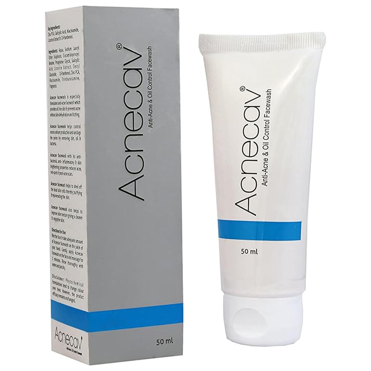 Acnecav Facewash | Uses, Side Effects, Price | Apollo Pharmacy