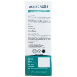 Buy Acnecross Anti-Acne Body Spray, 50 ml | 19 Minutes Delivery ...