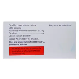 Acogut 300 ER Tablet | Uses, Side Effects, Price | Apollo Pharmacy