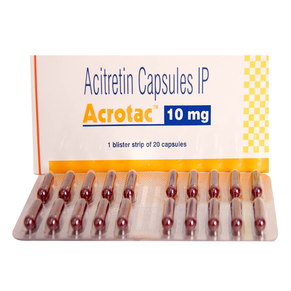 Acrotac 10 mg Capsule 20's Price, Uses, Side Effects, Composition ...