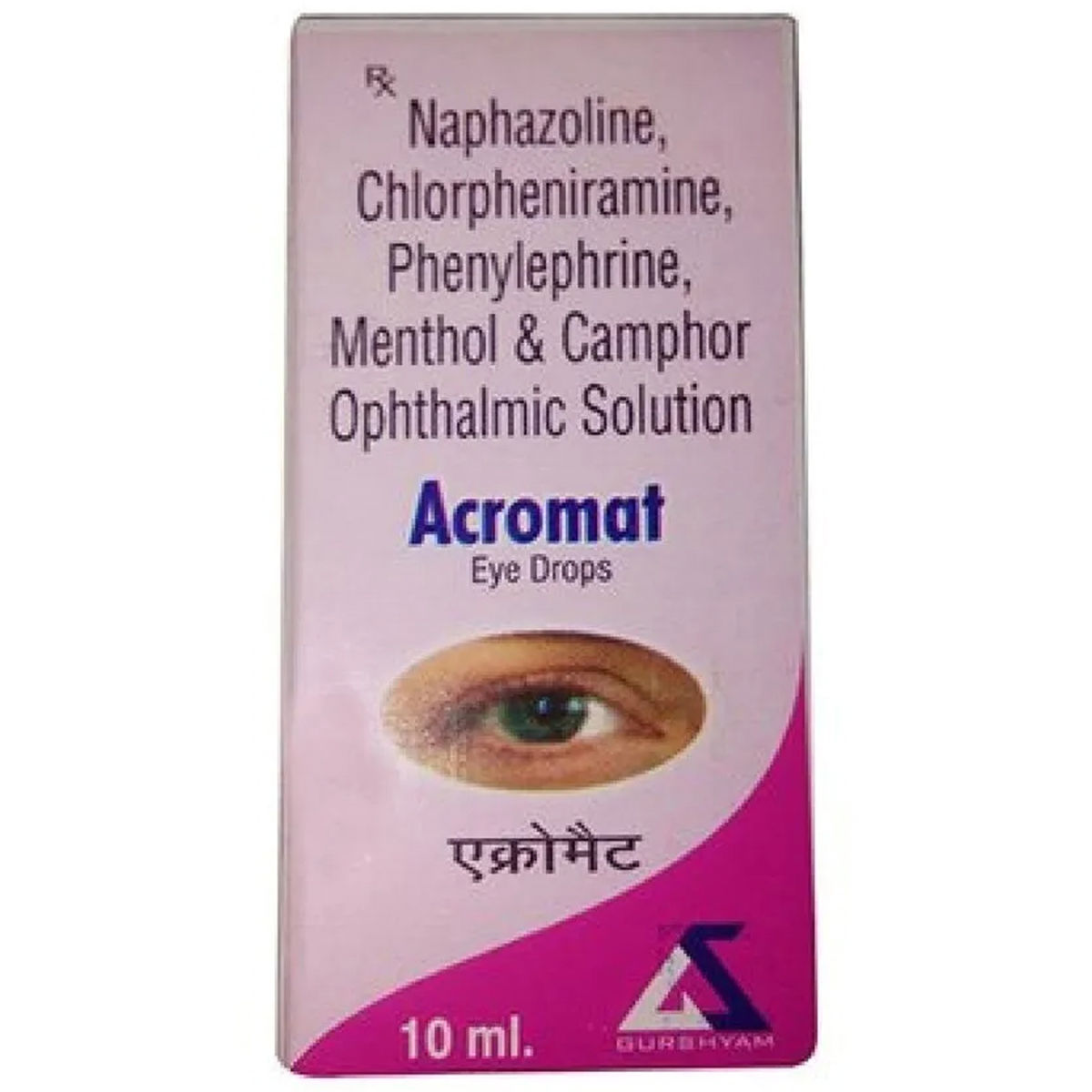 Acromat Eye Drops | Uses, Side Effects, Price | Apollo Pharmacy