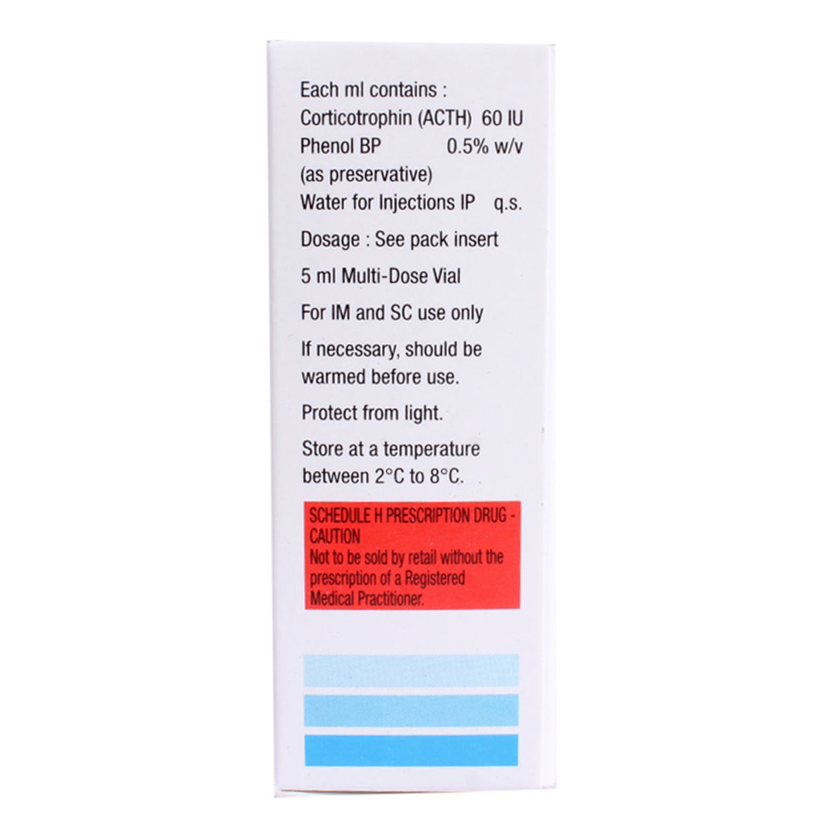 Acton Prolongatum 60 Iu/ml Injection 5 ml Price, Uses, Side Effects ...