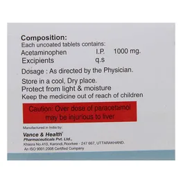 Actmin 1000 mg Tablet | Uses, Side Effects, Price | Apollo Pharmacy