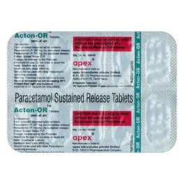 Acton-OR Tablet | Uses, Side Effects, Price | Apollo Pharmacy