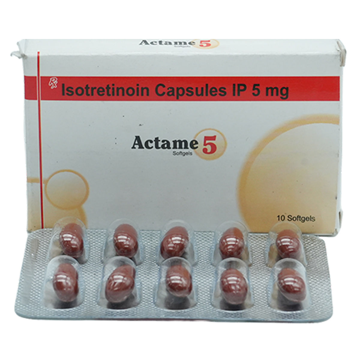 Actame 5 mg Softgel Capsule 10's Price, Uses, Side Effects, Composition ...