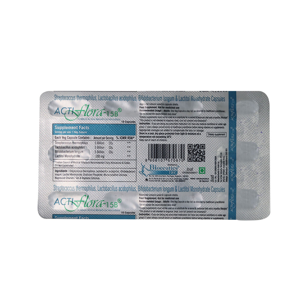 Actiflora 15B Capsule | Uses, Side Effects, Price | Apollo Pharmacy