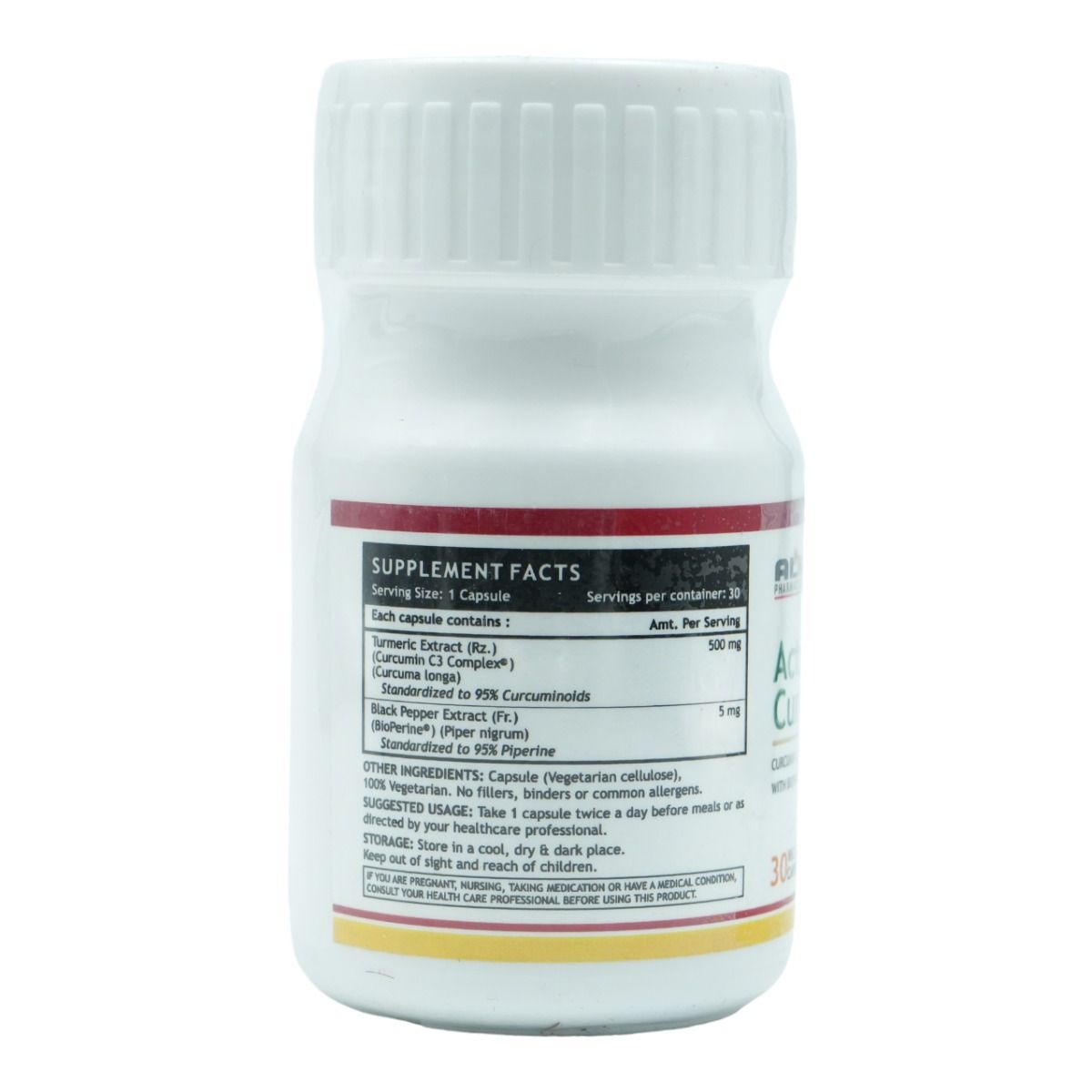 Active Curcumin 95 Vegetarian Capsule 30's Price, Uses, Side Effects ...