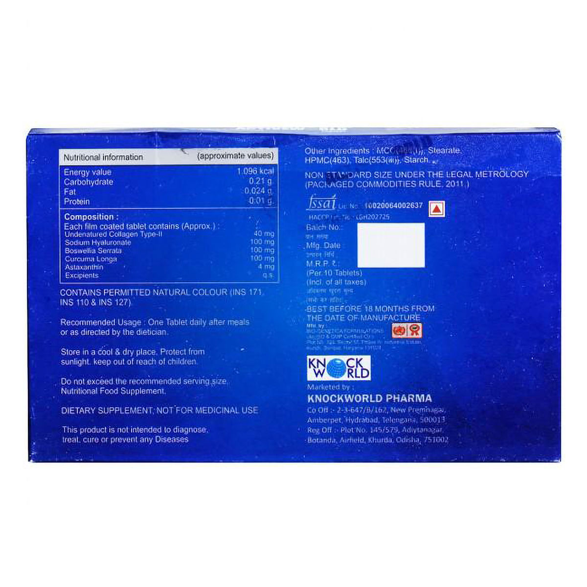 Activeworld Tablet 10's Price, Uses, Side Effects, Composition - Apollo ...