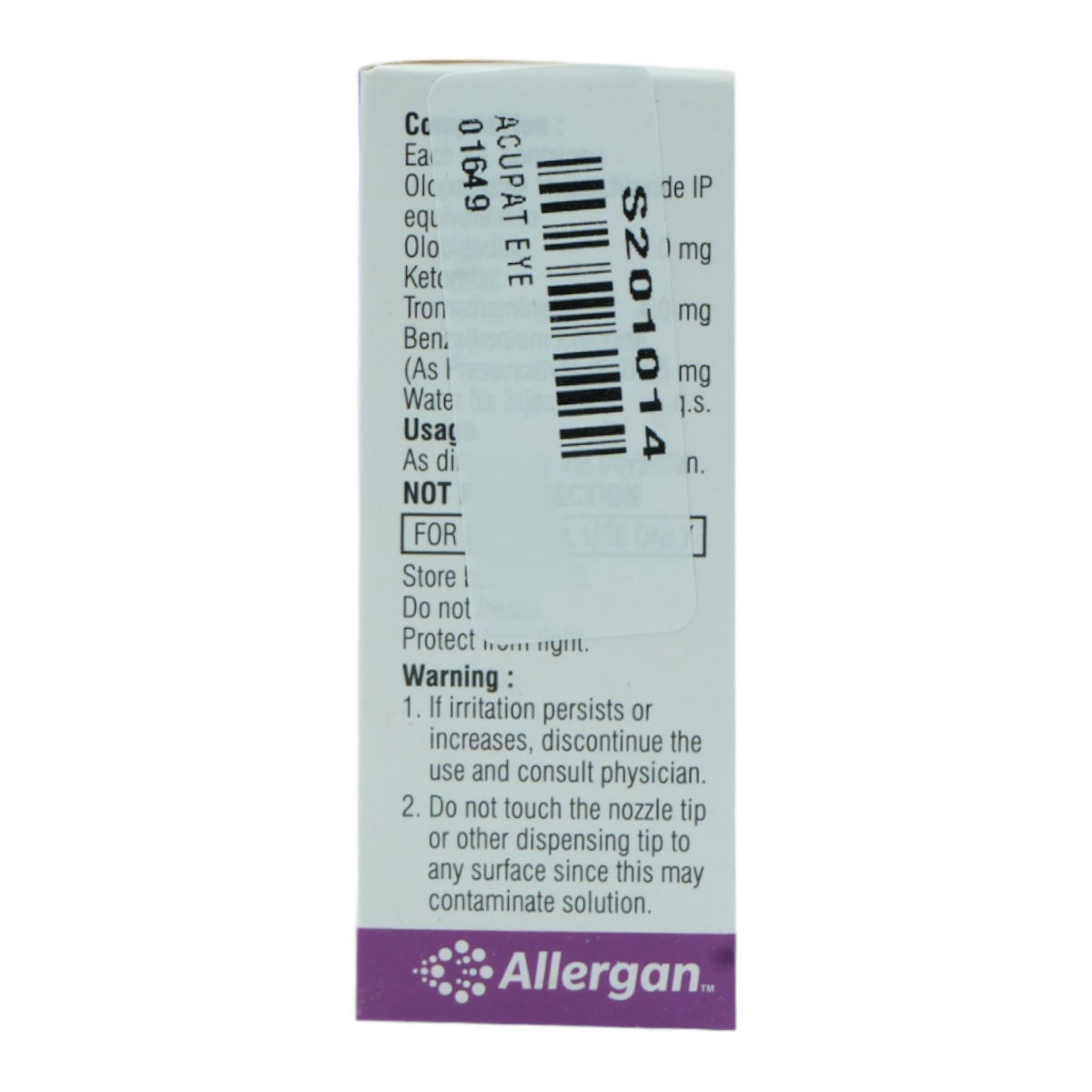 Acupat Opthalmic Solution 5 ml Price, Uses, Side Effects, Composition ...