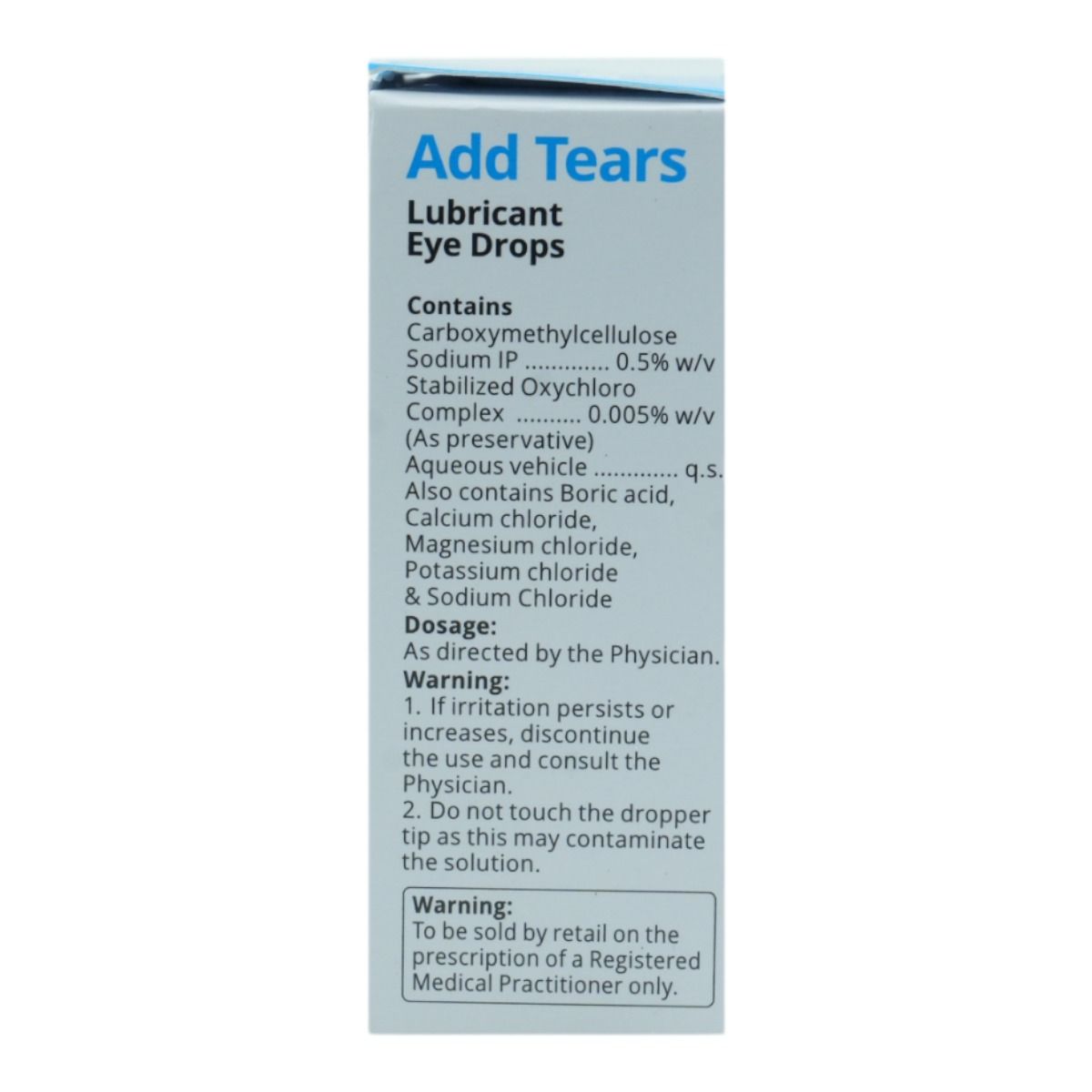 Add Tears Eye Drops | Uses, Side Effects, Price | Apollo Pharmacy