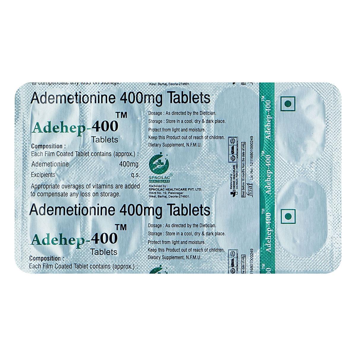 Adehep-400 Tablet | Uses, Side Effects, Price | Apollo Pharmacy