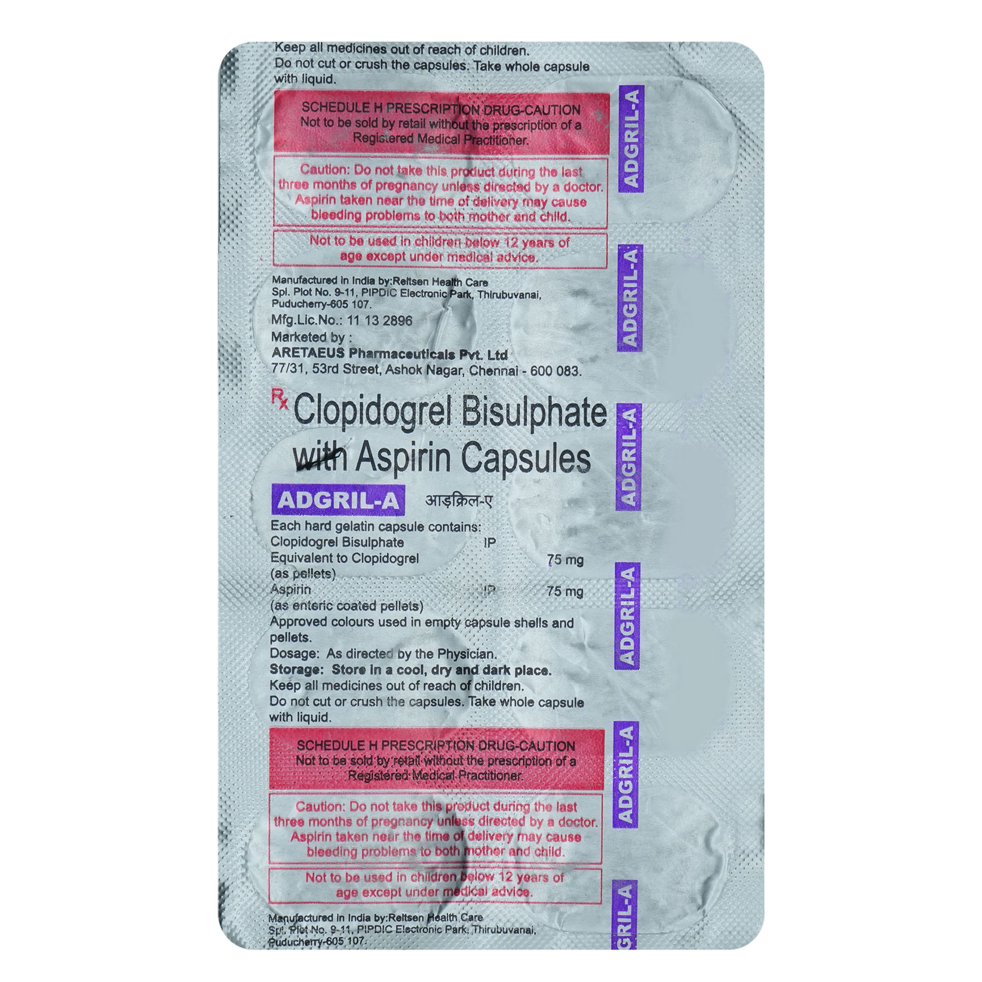 Adgril A Tablet 10's Price, Uses, Side Effects, Composition - Apollo ...