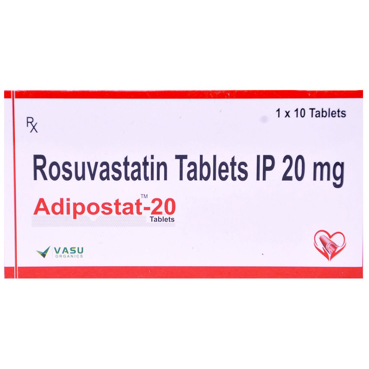 Adipostat-20 Tablet | Uses, Side Effects, Price | Apollo Pharmacy