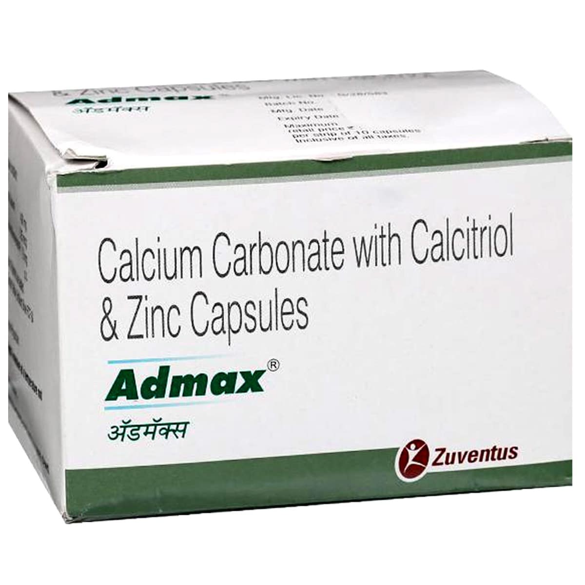 Admax Capsule 10's Price, Uses, Side Effects, Composition - Apollo Pharmacy