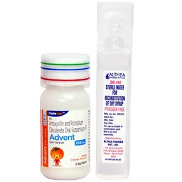 Advent 228.5 mg Dry Syrup | Uses, Side Effects, Price | Apollo Pharmacy