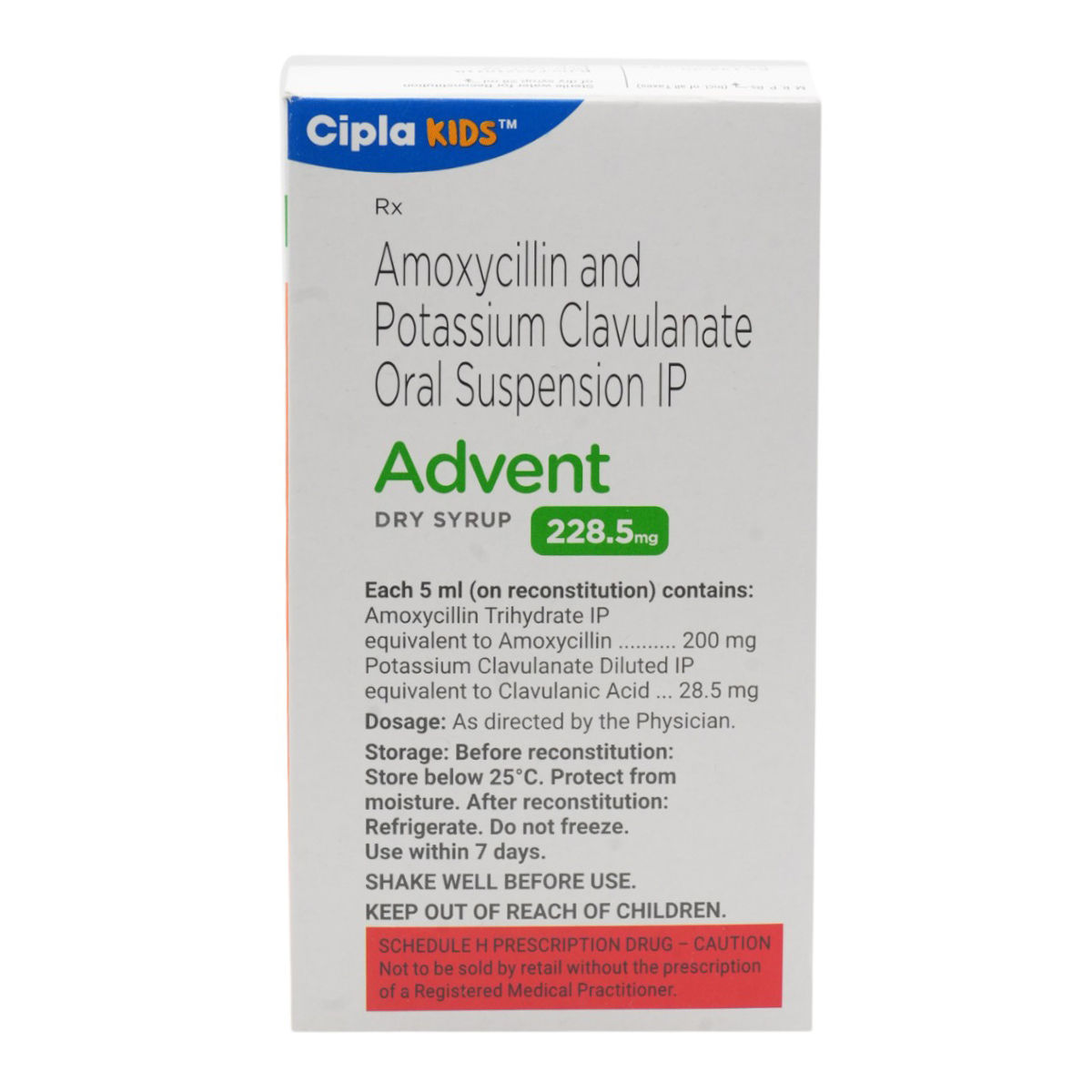 Advent 228.5mg Syrup | Uses, Side Effects, Price | Apollo Pharmacy