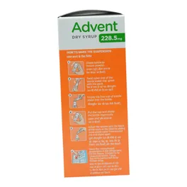 Advent 228.5mg Syrup | Uses, Side Effects, Price | Apollo Pharmacy