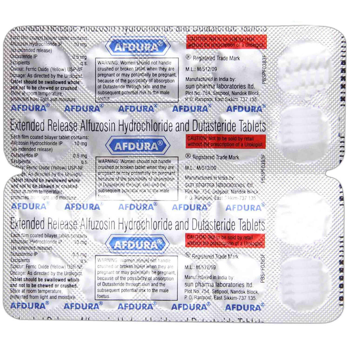 Afdura Tablet 10's Price, Uses, Side Effects, Composition - Apollo Pharmacy
