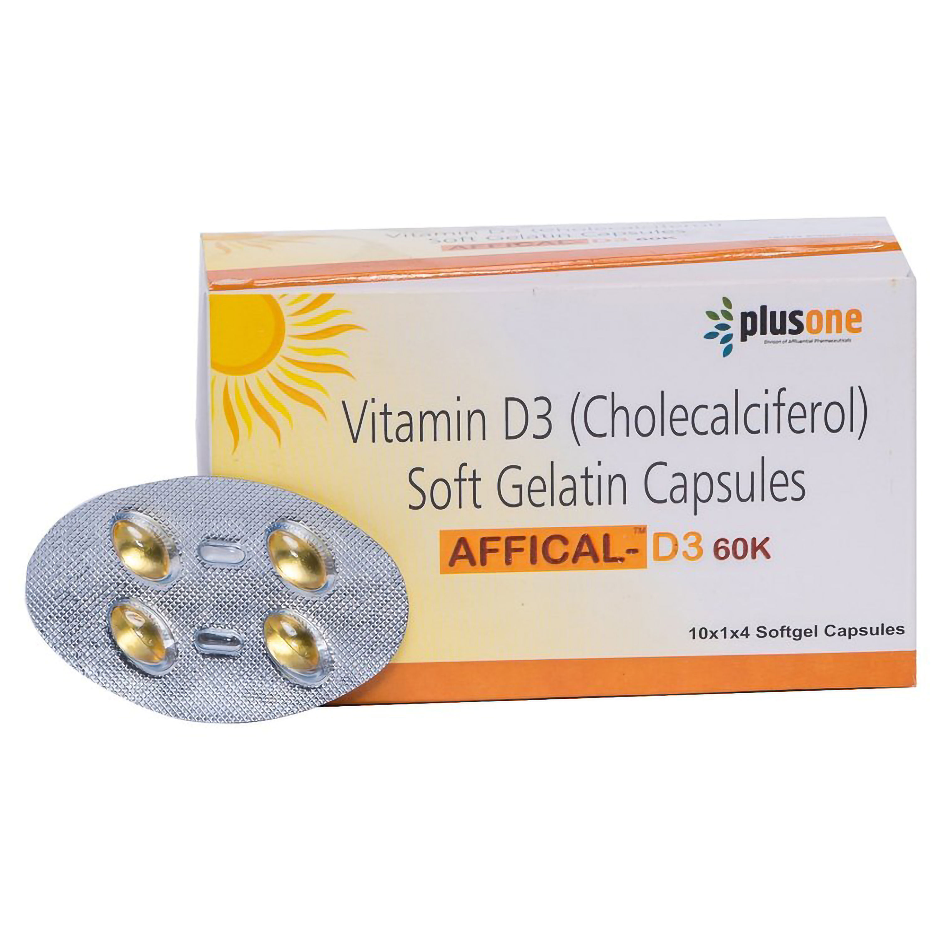 Affical-D3 60K Softgel Capsule | Uses, Side Effects, Price | Apollo ...