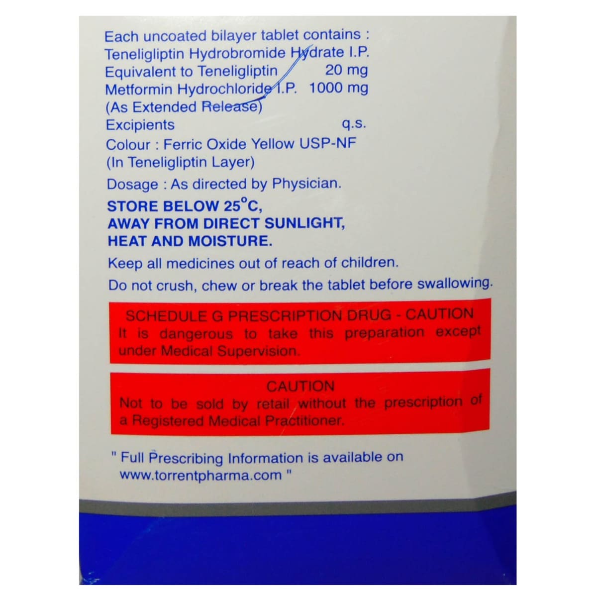 Afoglip M 1000 Tablet 15's Price, Uses, Side Effects, Composition ...