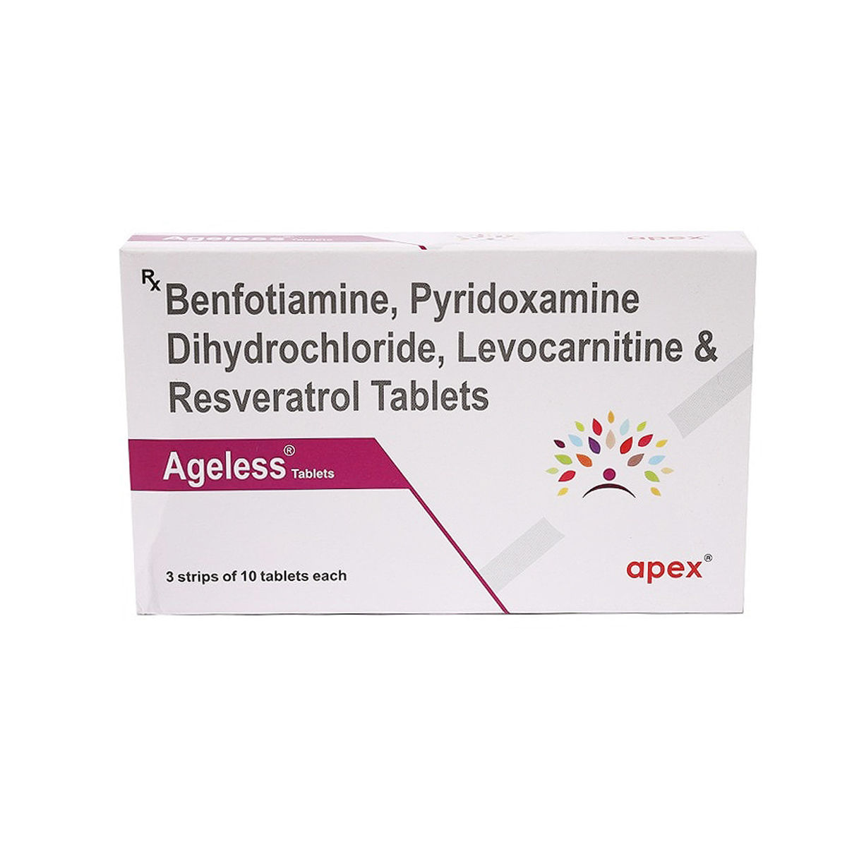 Ageless Tablet | Uses, Side Effects, Price | Apollo Pharmacy