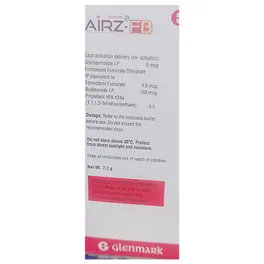 Airz-Fb Inhaler 7.2G 120 MDI | Uses, Side Effects, Price | Apollo Pharmacy