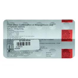Ajaduo 10 mg/5 mg Tablet | Uses, Side Effects, Price | Apollo Pharmacy