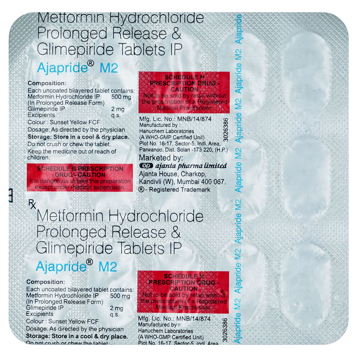 Ajapride M2 Tablet | Uses, Side Effects, Price | Apollo Pharmacy