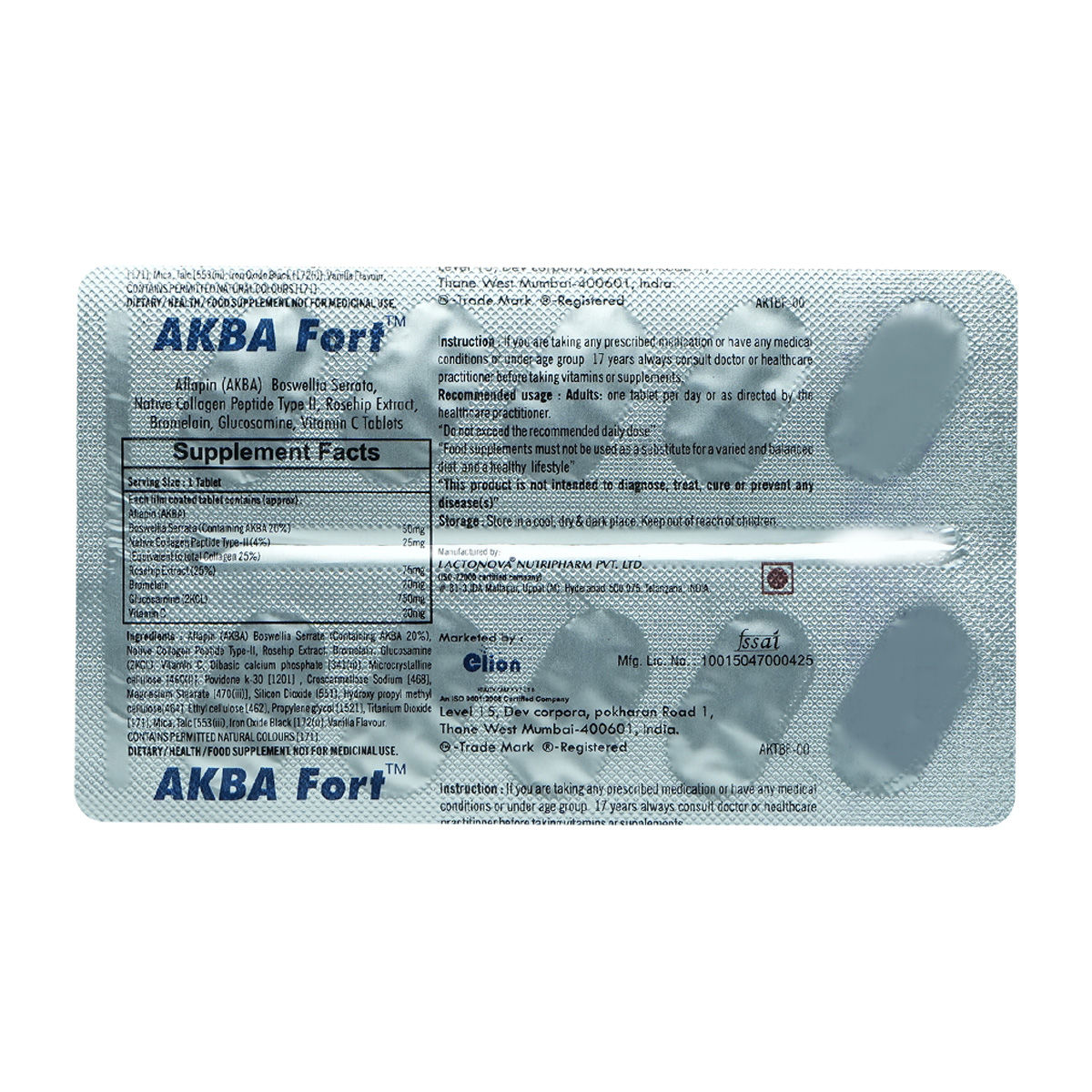 Akba Fort Tablet 10's Price, Uses, Side Effects, Composition - Apollo ...