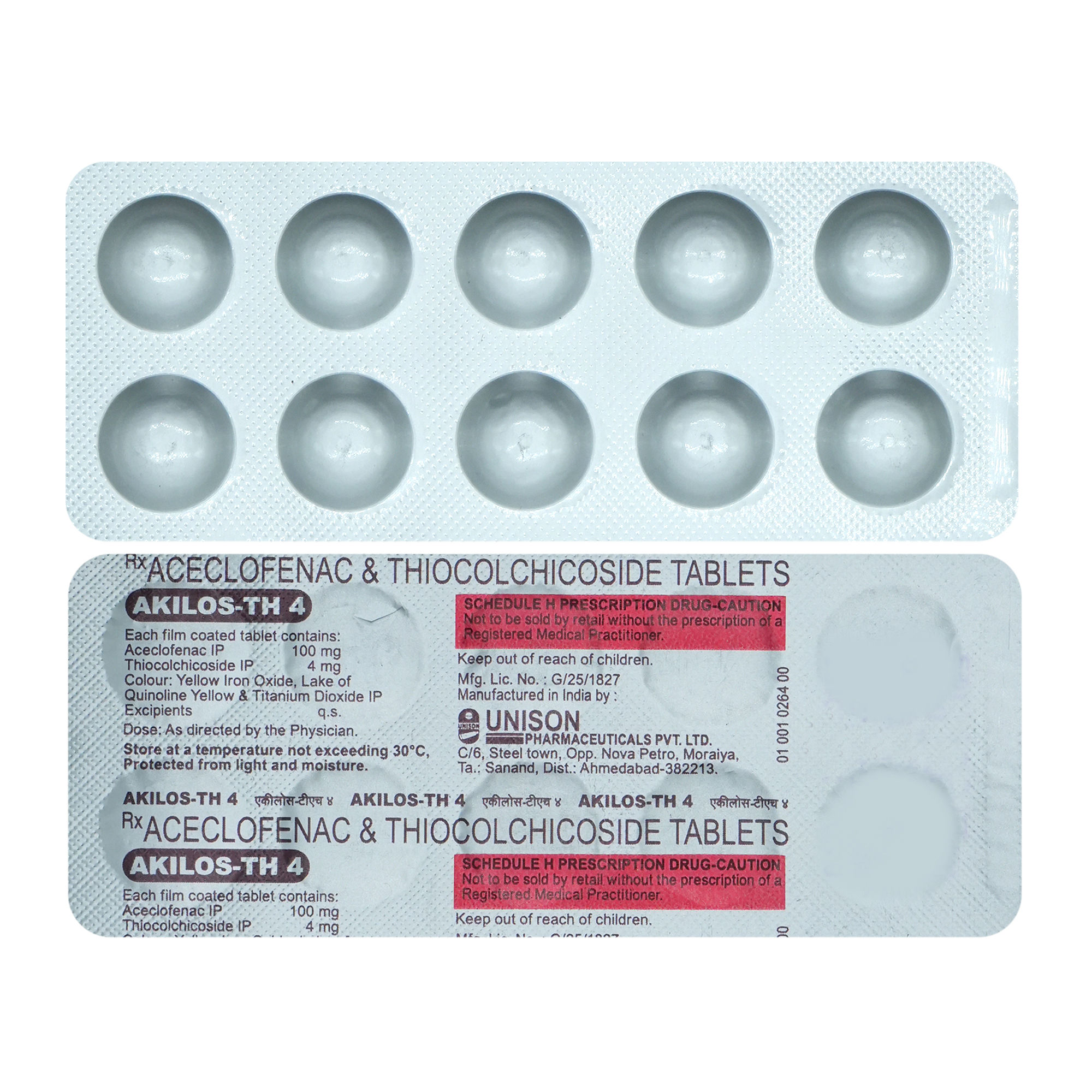 Akilos TH 4 Tablet | Uses, Side Effects, Price | Apollo Pharmacy