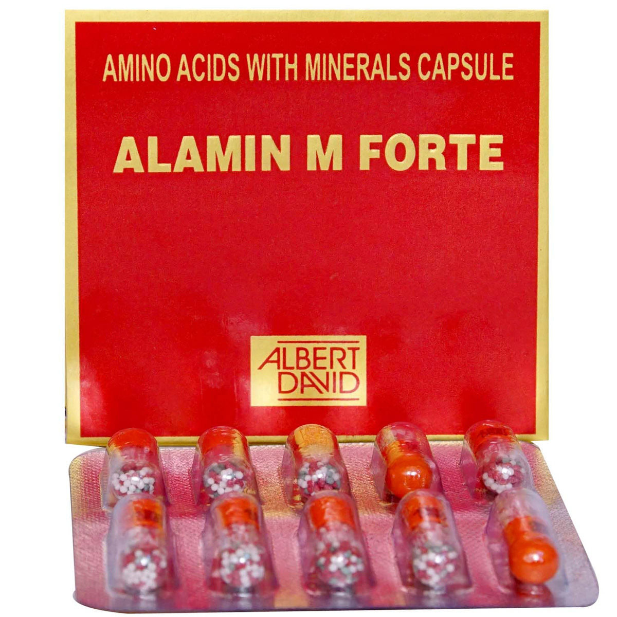 Alamin M Forte Capsule 10's Price, Uses, Side Effects, Composition - Apollo Pharmacy