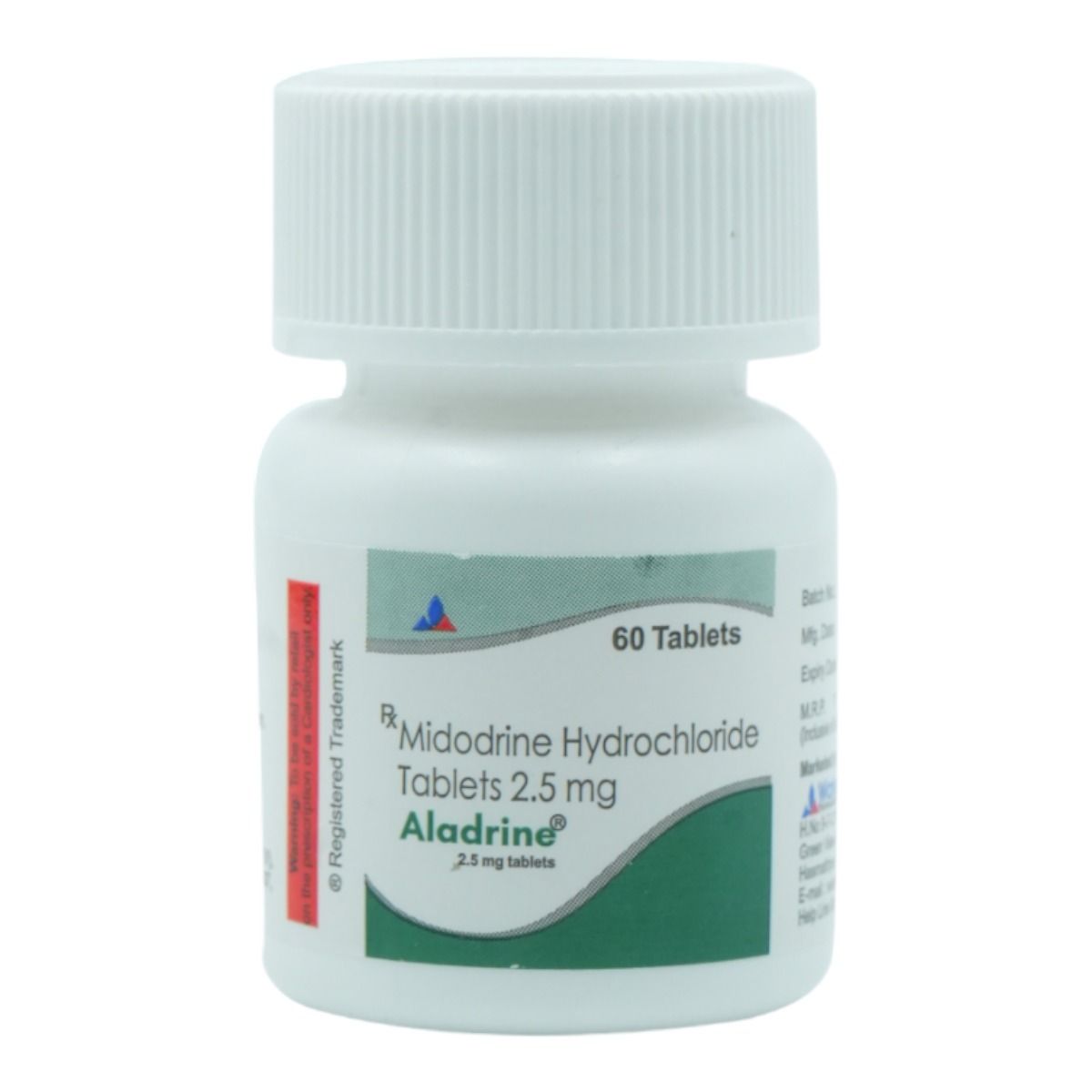 Aladrine 2.5 mg Tablet | Uses, Side Effects, Price | Apollo Pharmacy