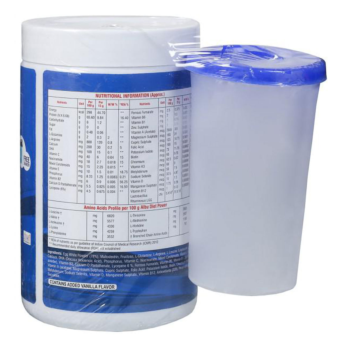 Albu Diet Sugar Free Vanilla Powder 400 gm Price, Uses, Side Effects ...