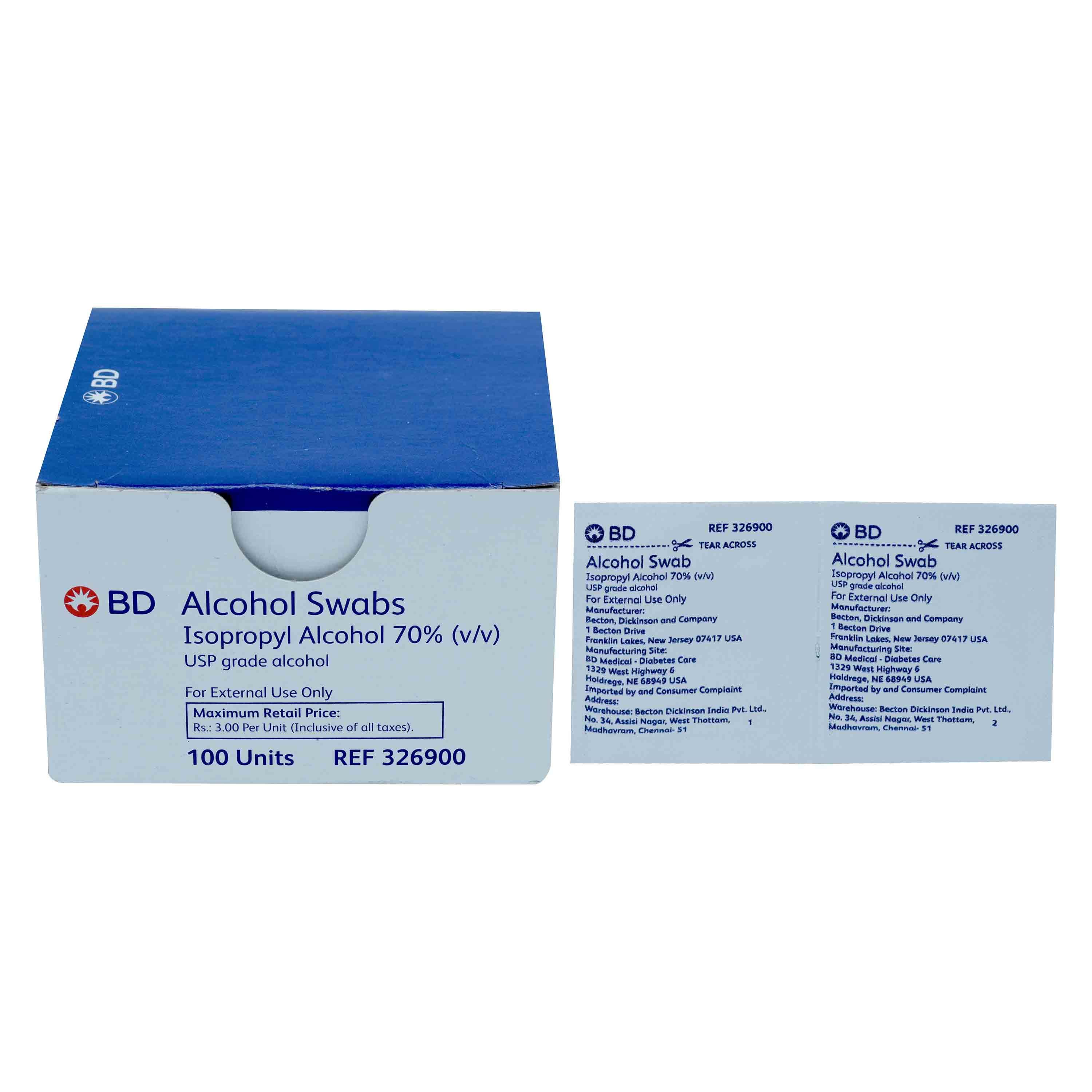 BD Alcohol Swabs | Uses, Side Effects, Price | Apollo Pharmacy