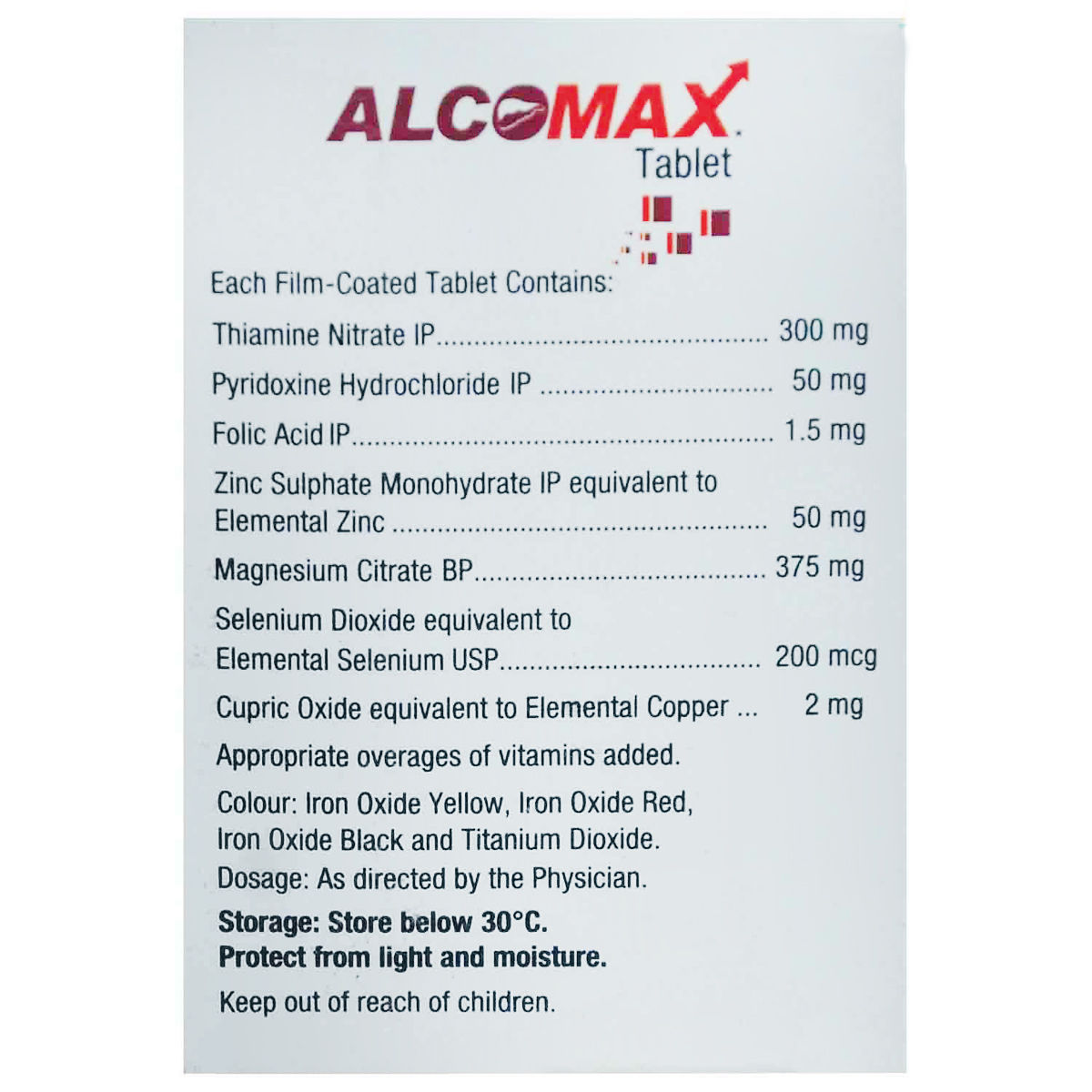Alcomax Tablet | Uses, Side Effects, Price | Apollo Pharmacy