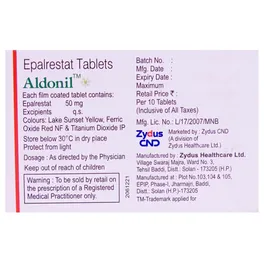 Aldonil Tablet | Uses, Side Effects, Price | Apollo Pharmacy