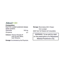 Aldonil OD Tablet | Uses, Side Effects, Price | Apollo Pharmacy