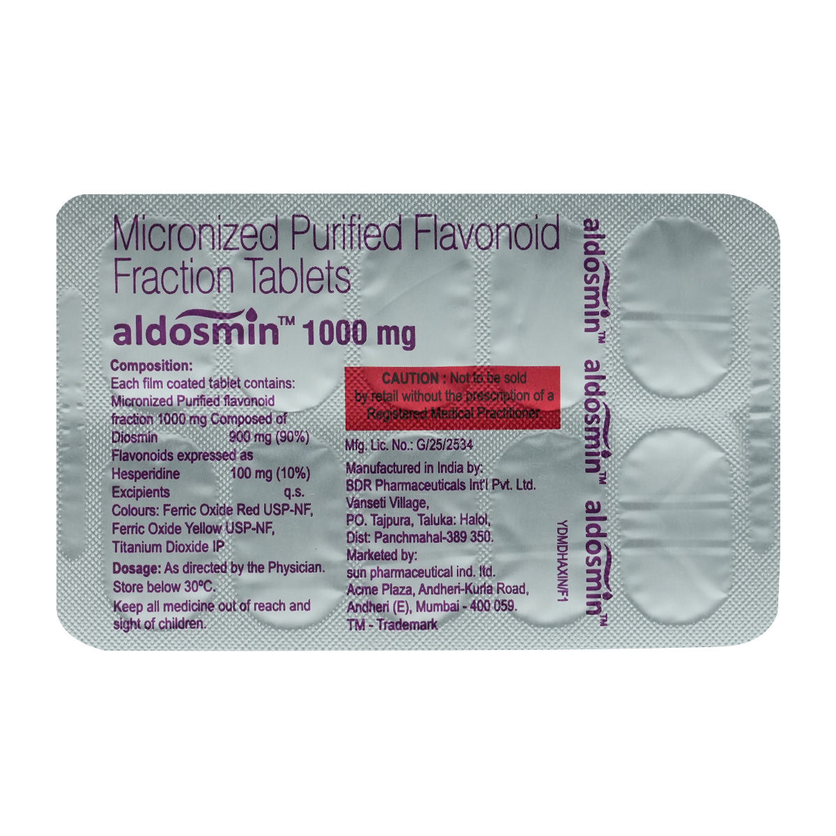 ALDOSMIN 1000MG TABLETS | Uses, Side Effects, Price | Apollo Pharmacy