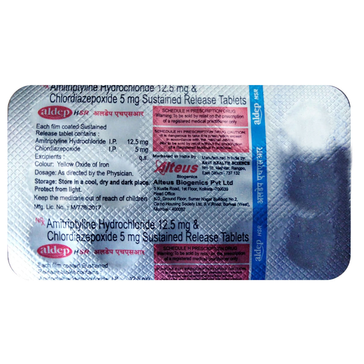 Aldep H SR Tablet 15's | Uses, Side Effects, Price | Apollo Pharmacy