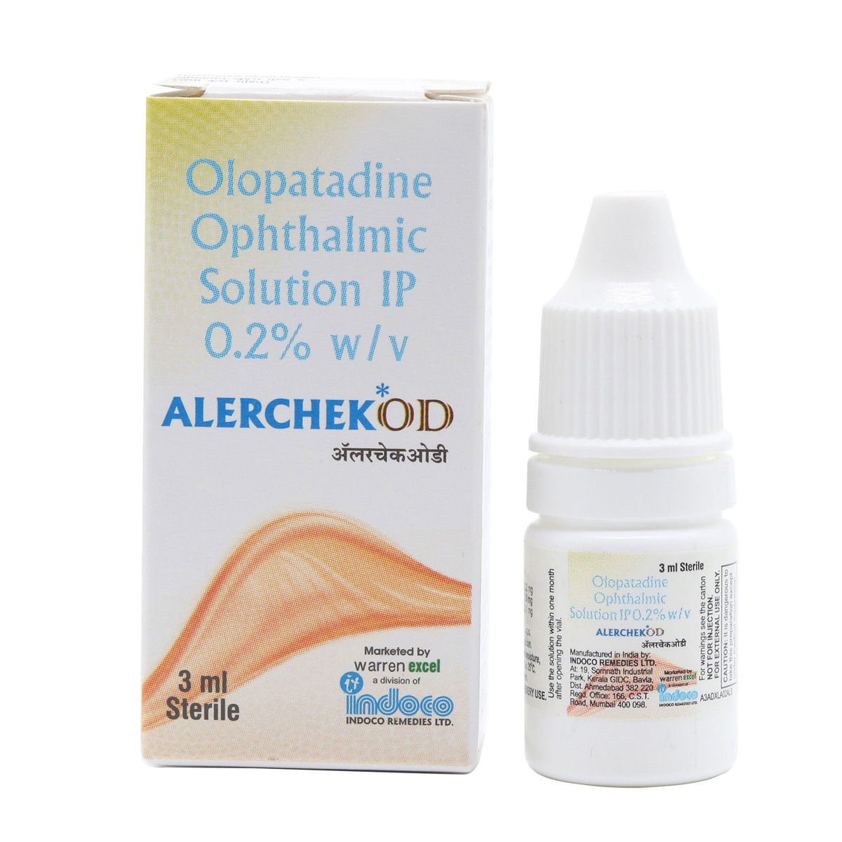Alerchek OD Eye Drops 3 ml | Uses, Side Effects, Price | Apollo Pharmacy
