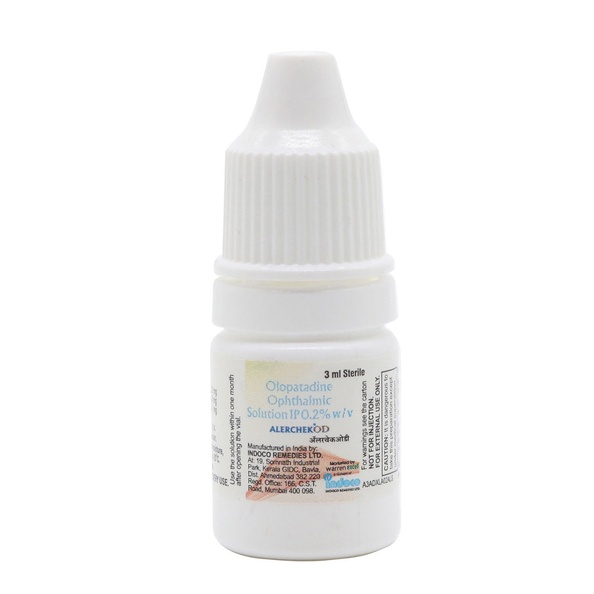 Alerchek OD Eye Drops 3 ml Price, Uses, Side Effects, Composition ...
