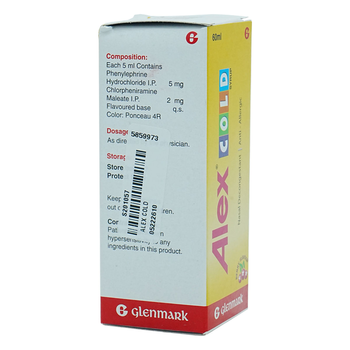 Alex Cold Berry Syrup 60 ml Price, Uses, Side Effects, Composition ...