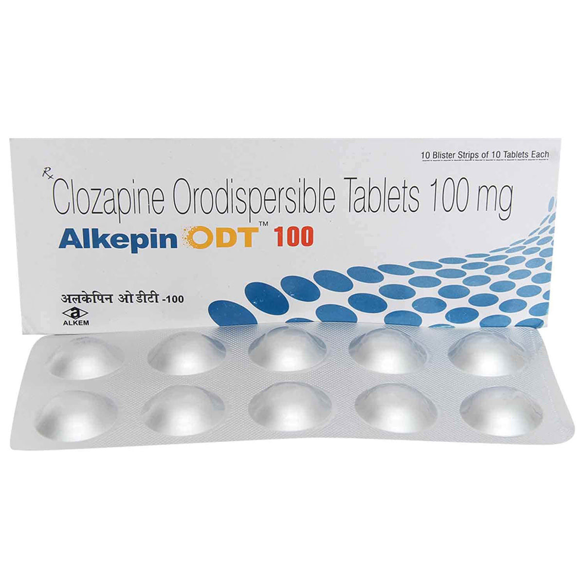 Alkepin ODT 100 Tablet 10's Price, Uses, Side Effects, Composition ...