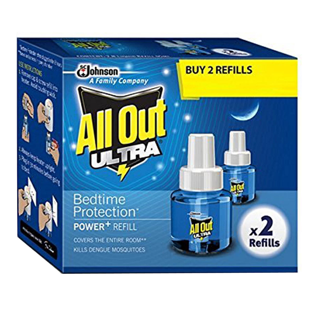 All Out Ultra Refill Pack, 2 Count Price, Uses, Side Effects ...