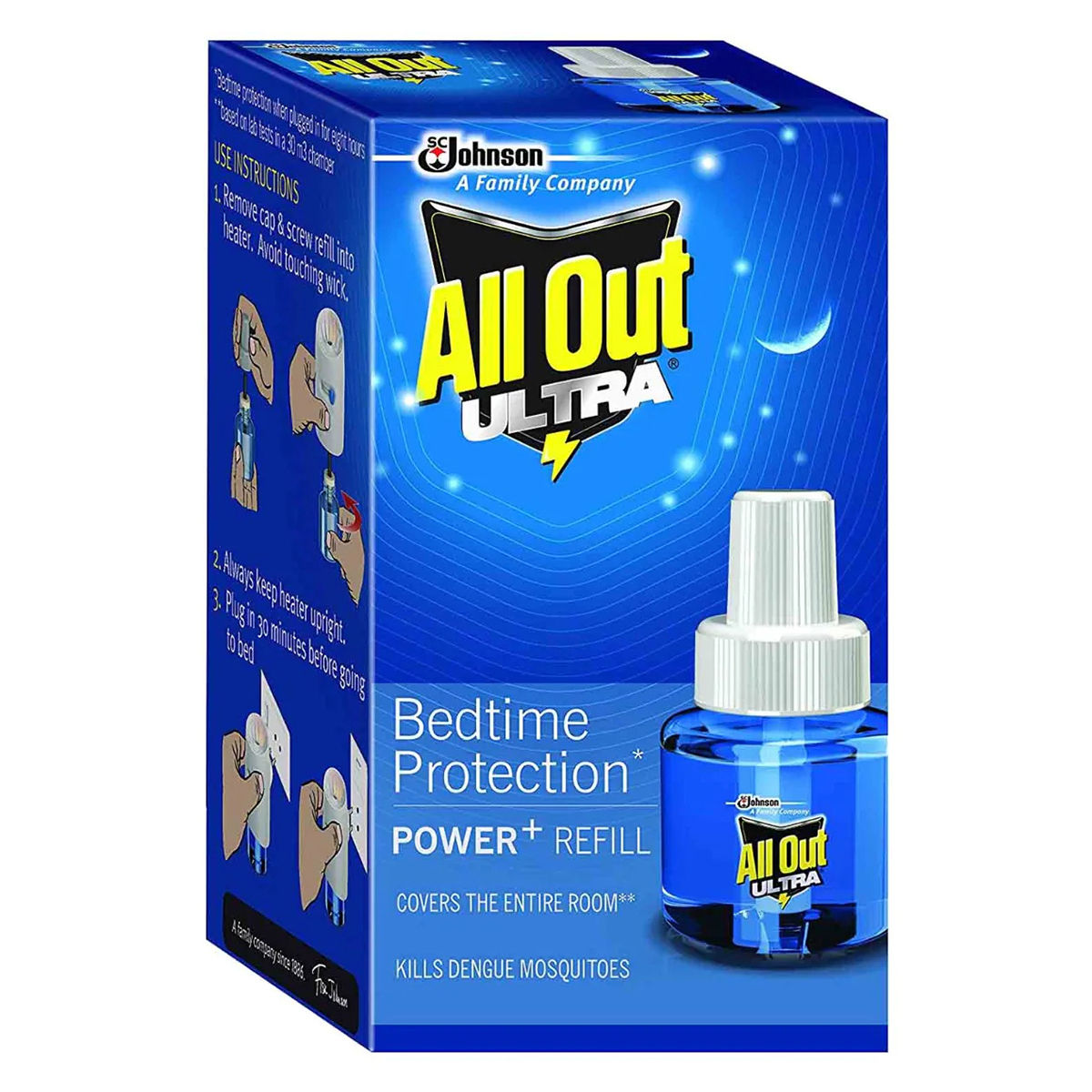 Buy All Out Ultra Power+Refill, 1 kit | 19 Minutes Delivery | Apollo ...
