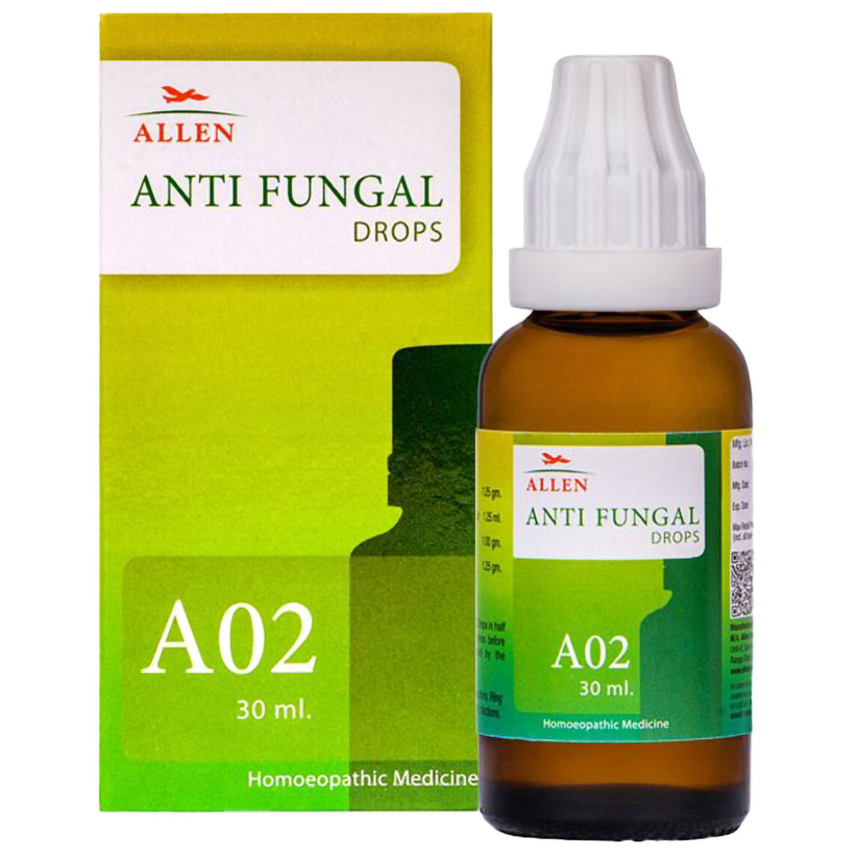Buy Allen A02 Anti Fungal Drops, 30 ml | 19 Minutes Delivery | Apollo ...