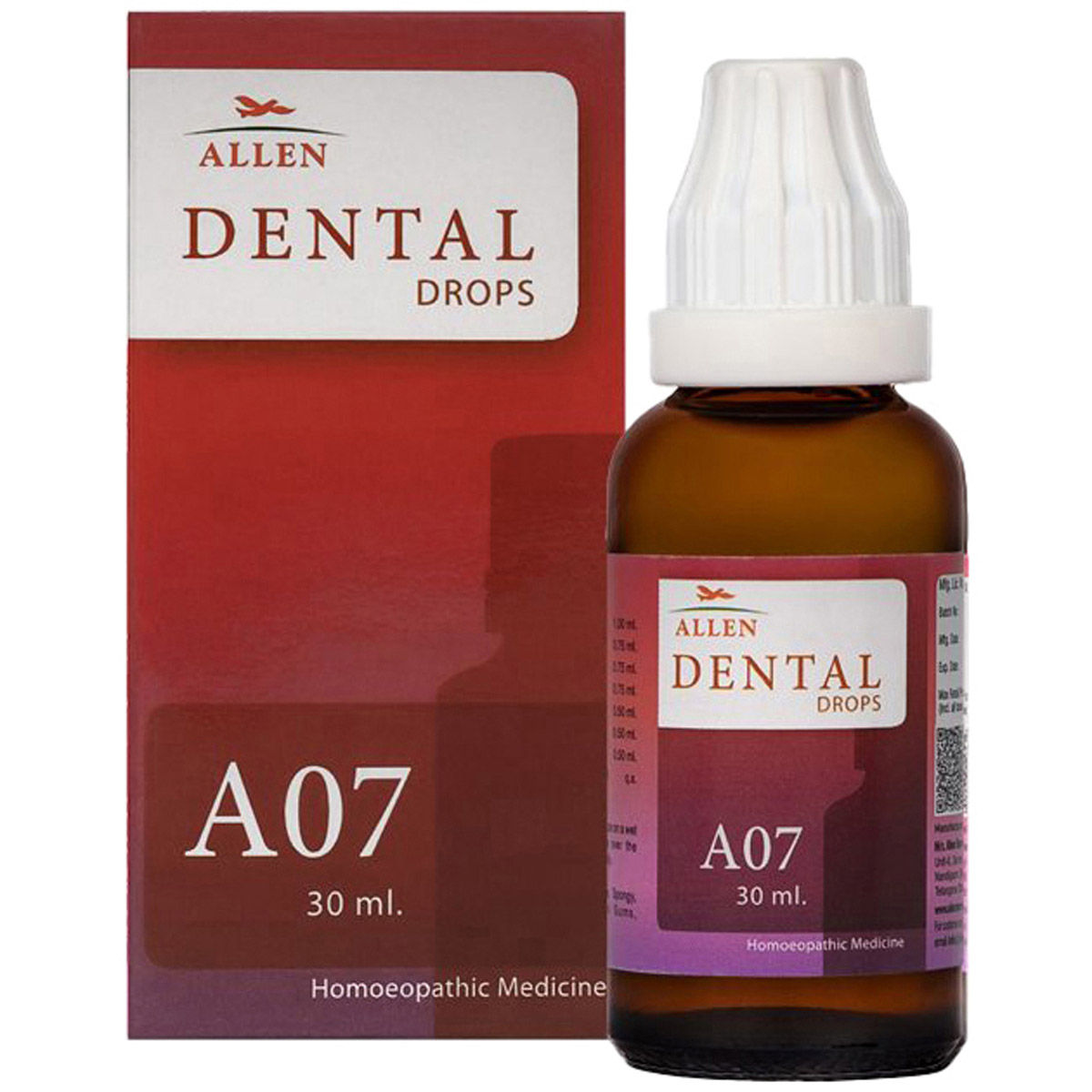 Buy Allen A07 Dental Drops, 30 ml | 19 Minutes Delivery | Apollo Pharmacy