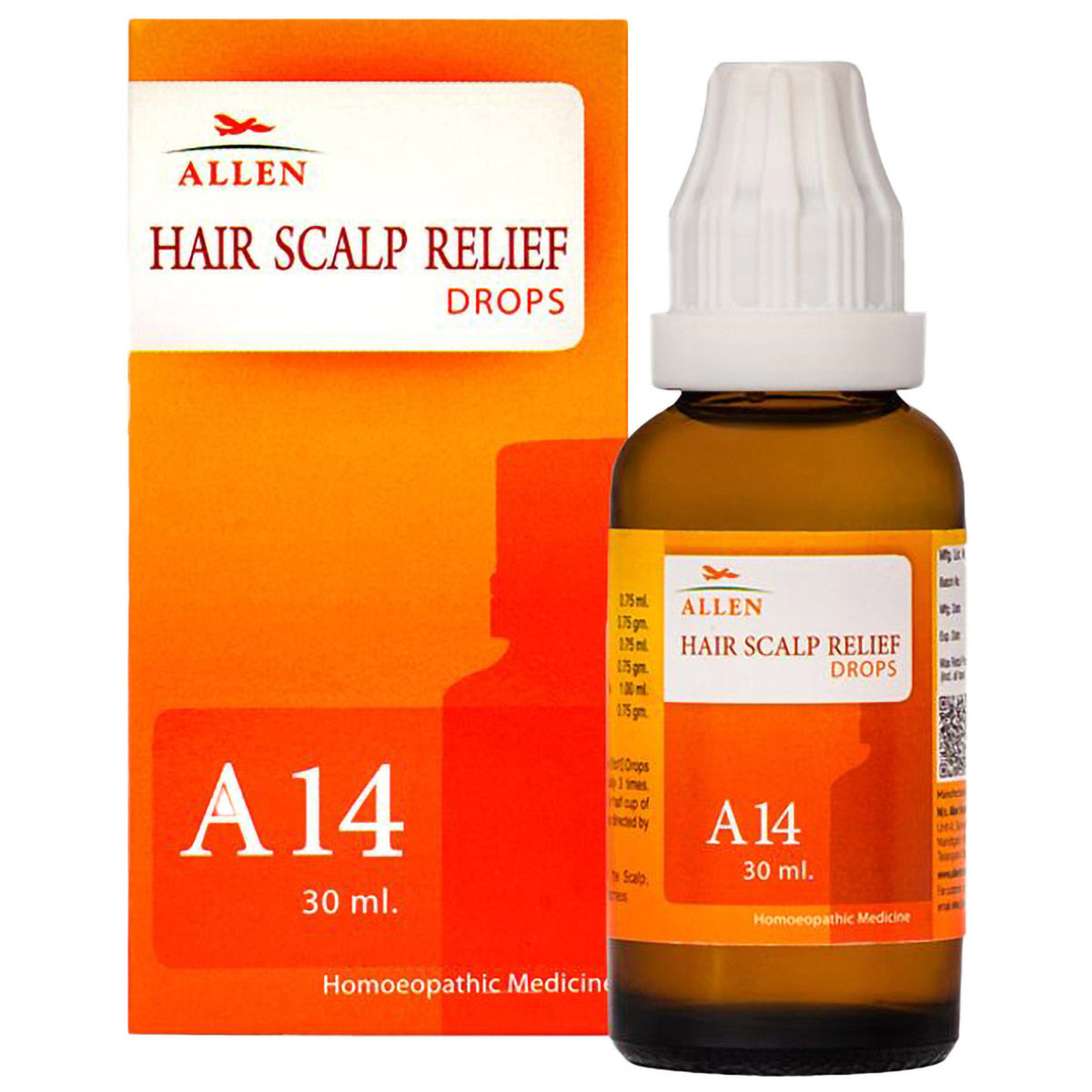 Buy Allen A14 Hair Scalp Relief Drops, 30 ml | 19 Minutes Delivery ...